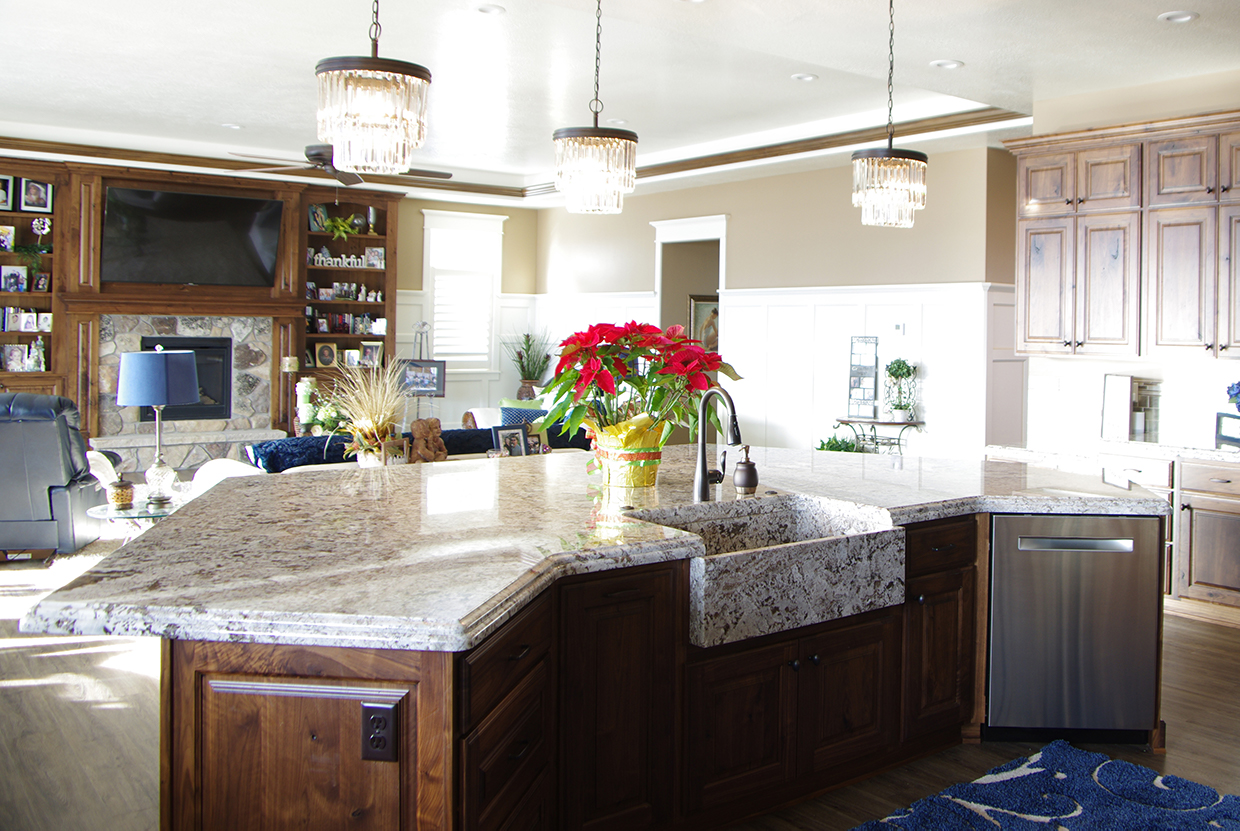Custom Travertine Surfaces | Earthy Stone Countertops
